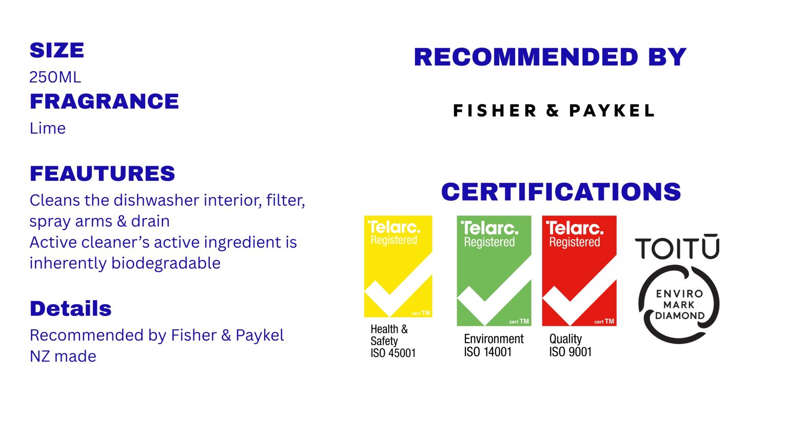 ACTIVE DISHWAHER CLEANER – Active Dishwashing