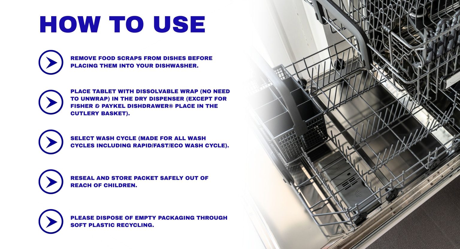 ACTIVE RAPID TABLETS – Active Dishwashing