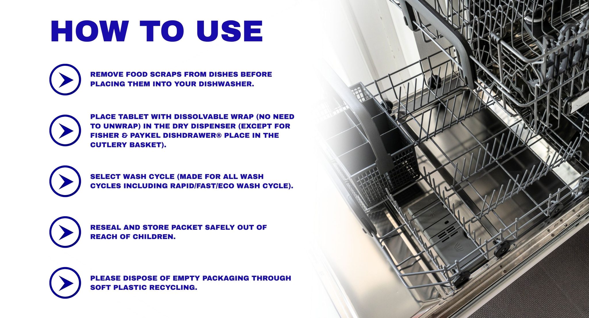 ACTIVE RAPID TABLETS – Active Dishwashing